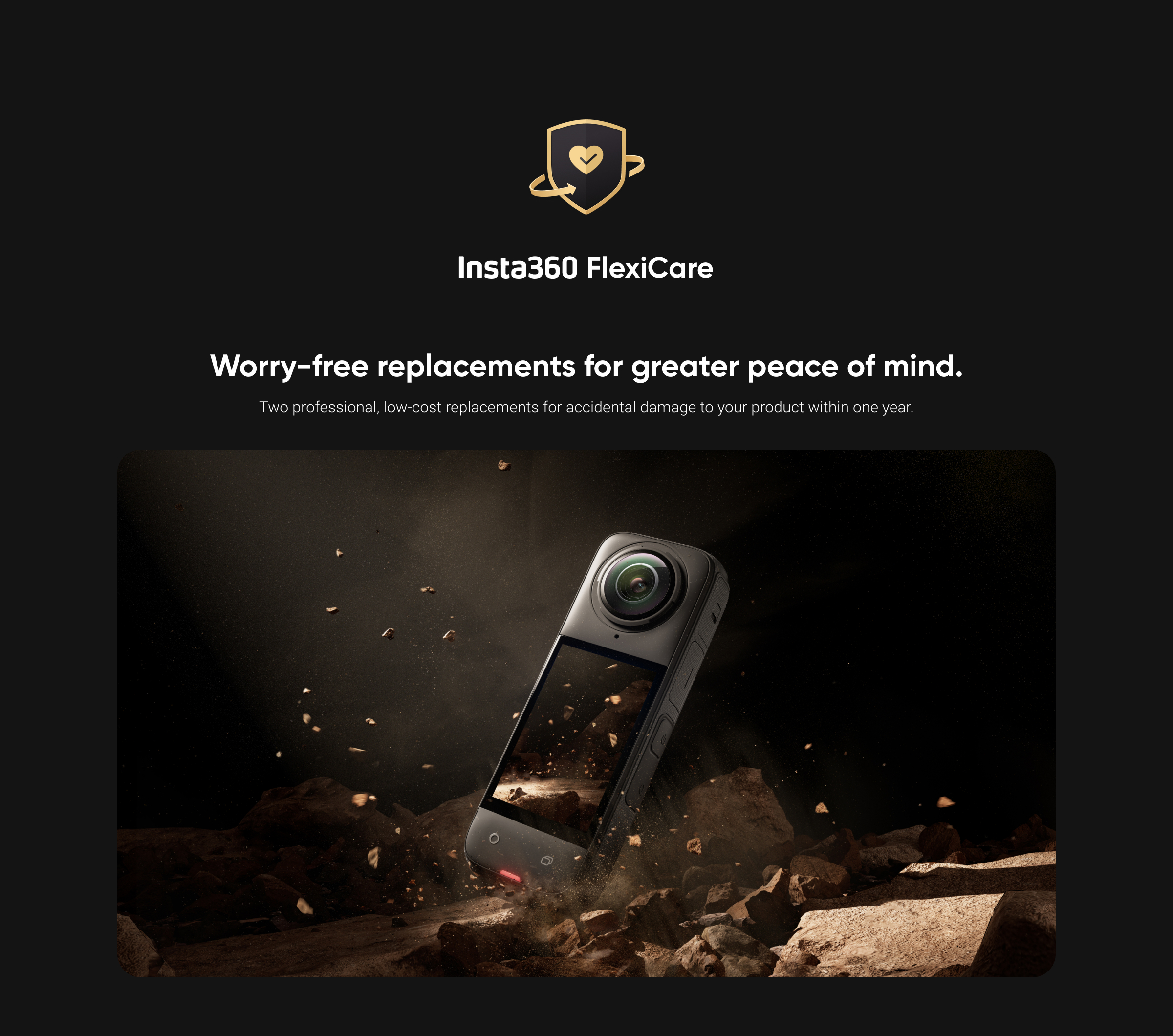 Buy FlexiCare for X4 - Insta360 Store